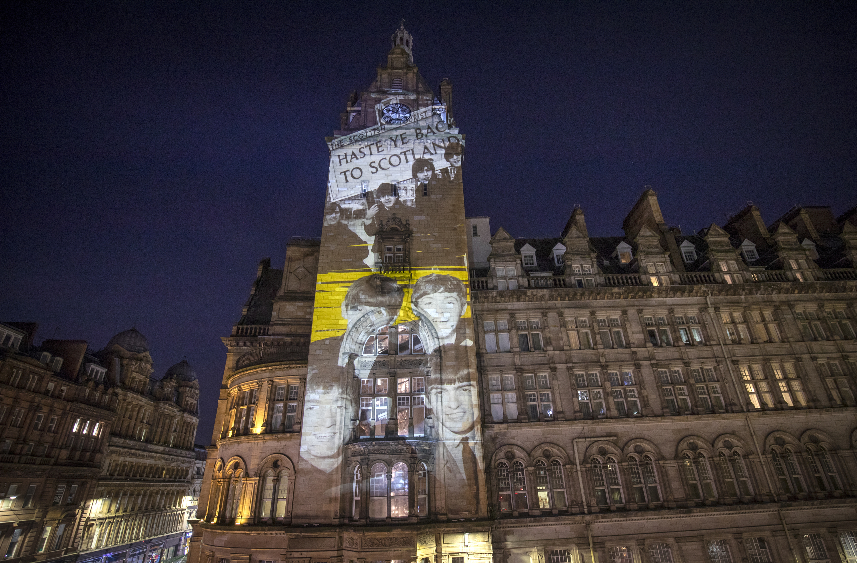 Famous Glasgow hotel that hosted the Beatles and John F Kennedy wins ...
