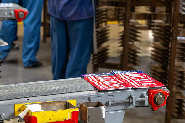 Michigan begins production of 250th anniversary license plates