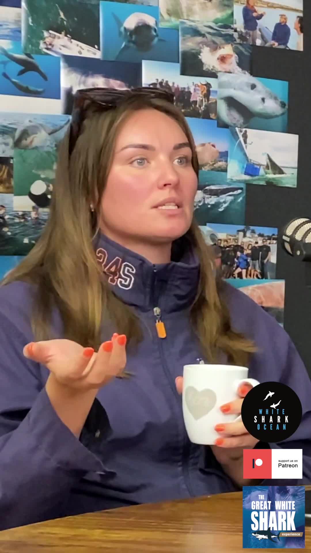 Sasha Dines, Port and Starboard, The Great White Shark Experience podcast
