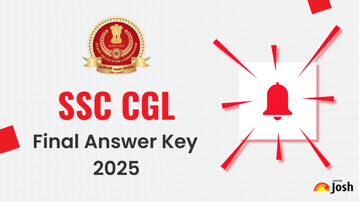 SSC CGL Tier 1 final answer key 2025 out! Download response sheet PDF ...
