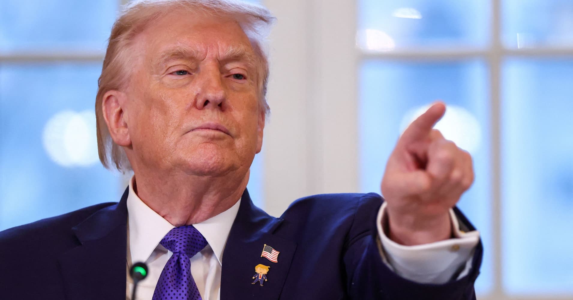 Trump says any country doing business with Iran will face 25% US tariff