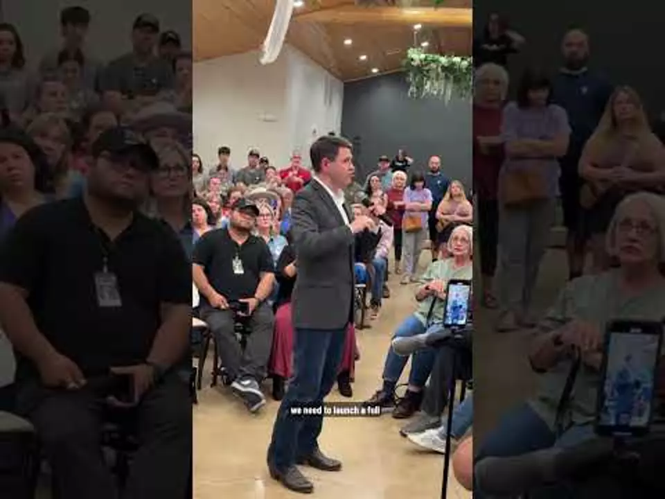 US Senate candidate, Texas Democrat James Talarico speaks out on ICE ...