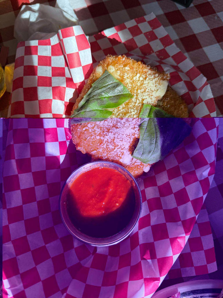 I found Durham's most epic cheese pull, where fried mozzarella dreams ...