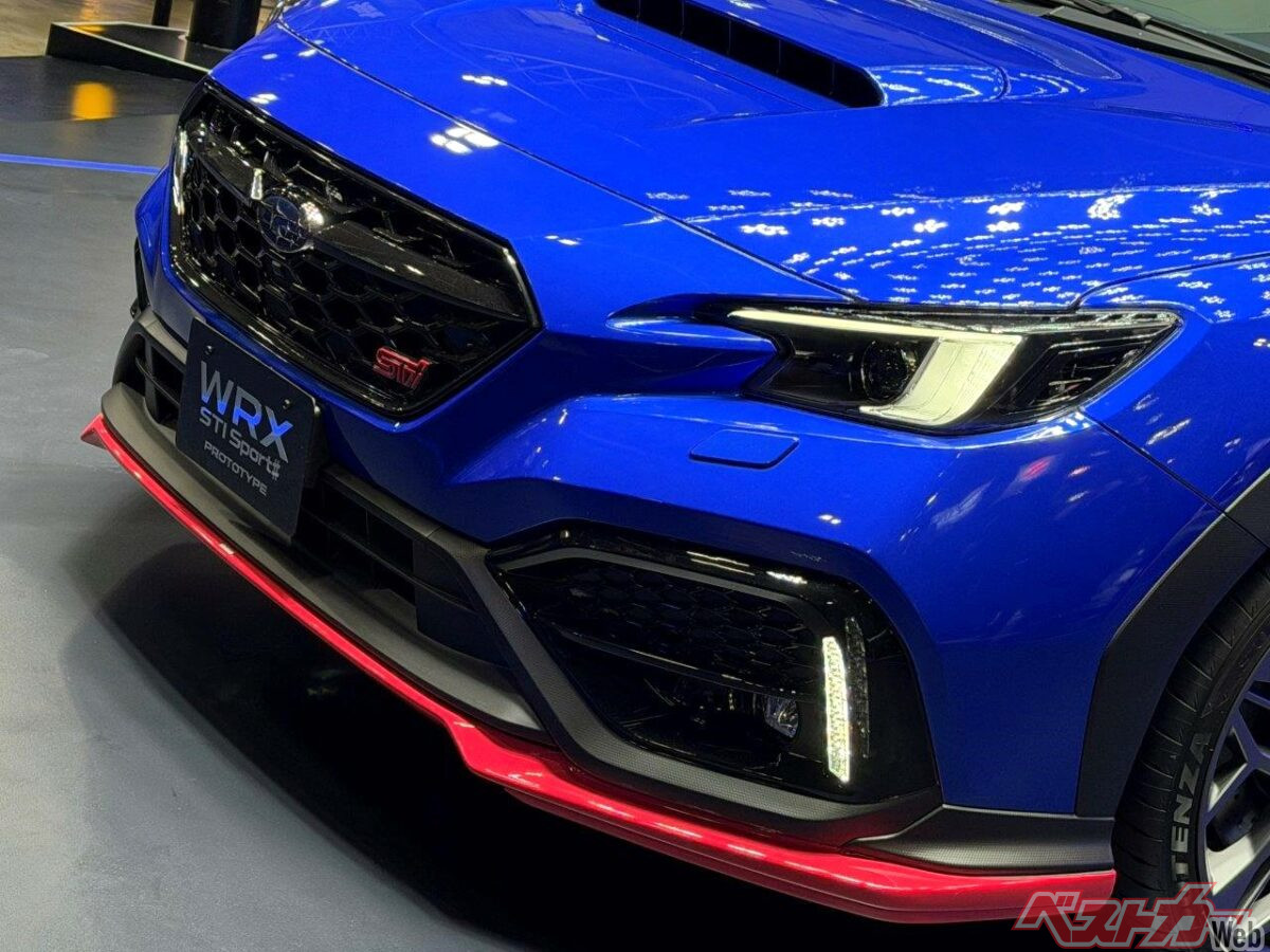 MT復活は伊達じゃない!東京オートサロン2026で見えたスバル「WRX STI Sport♯」の本気度