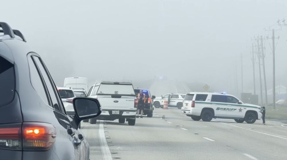Morning fog creates hazardous driving conditions across Suncoast