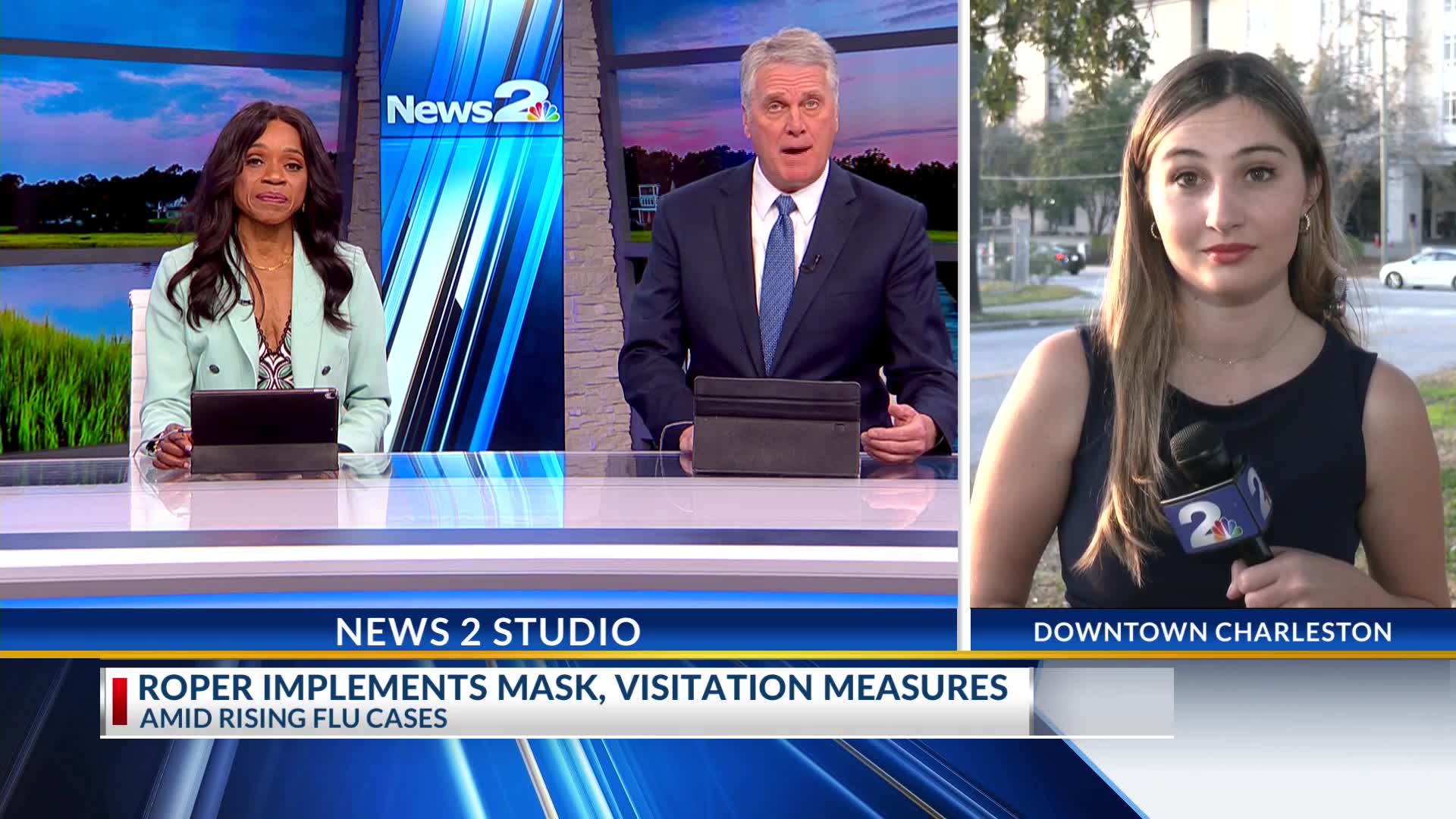 Roper implements mask, visitation measures