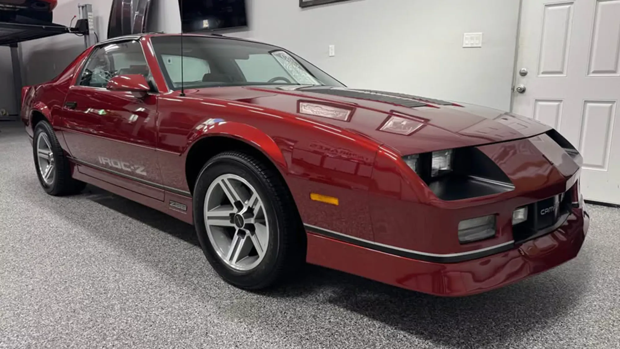 Ultra-low-mile 1987 Camaro IROC-Z emerges after 37 years, listed at ...