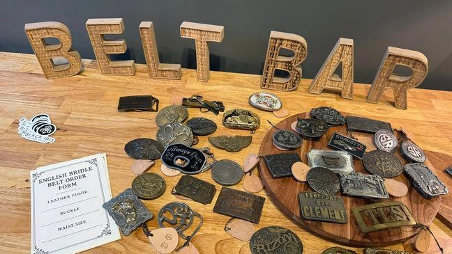 Veteran-owned business crafts unique leather goods in Johnson City