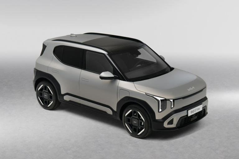 Kia EV2 is a tiny little SUV with a wonderfully strange design and ...