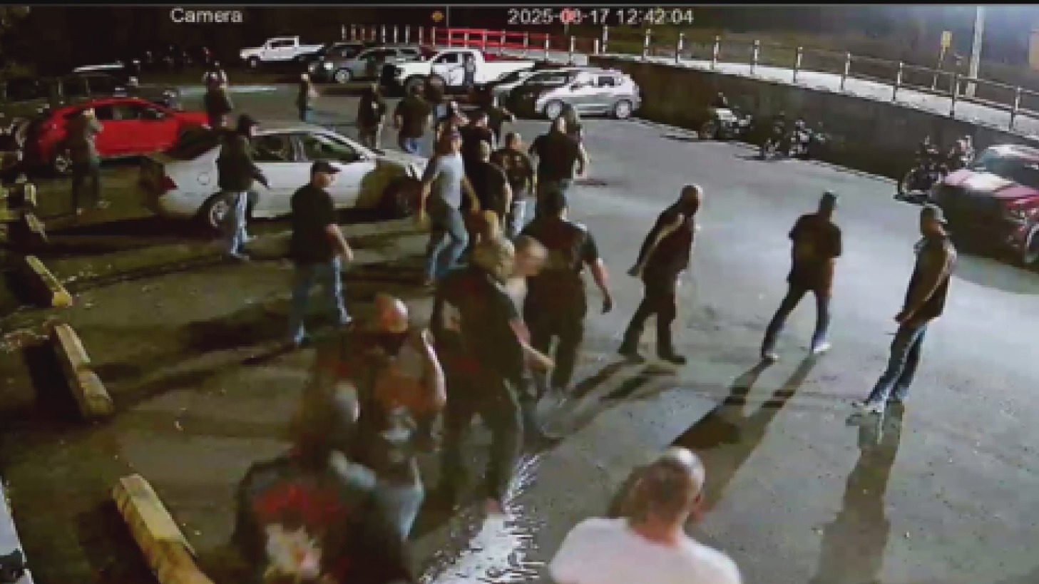 Motorcycle gang assaulting rival member sparks massive Washington ...