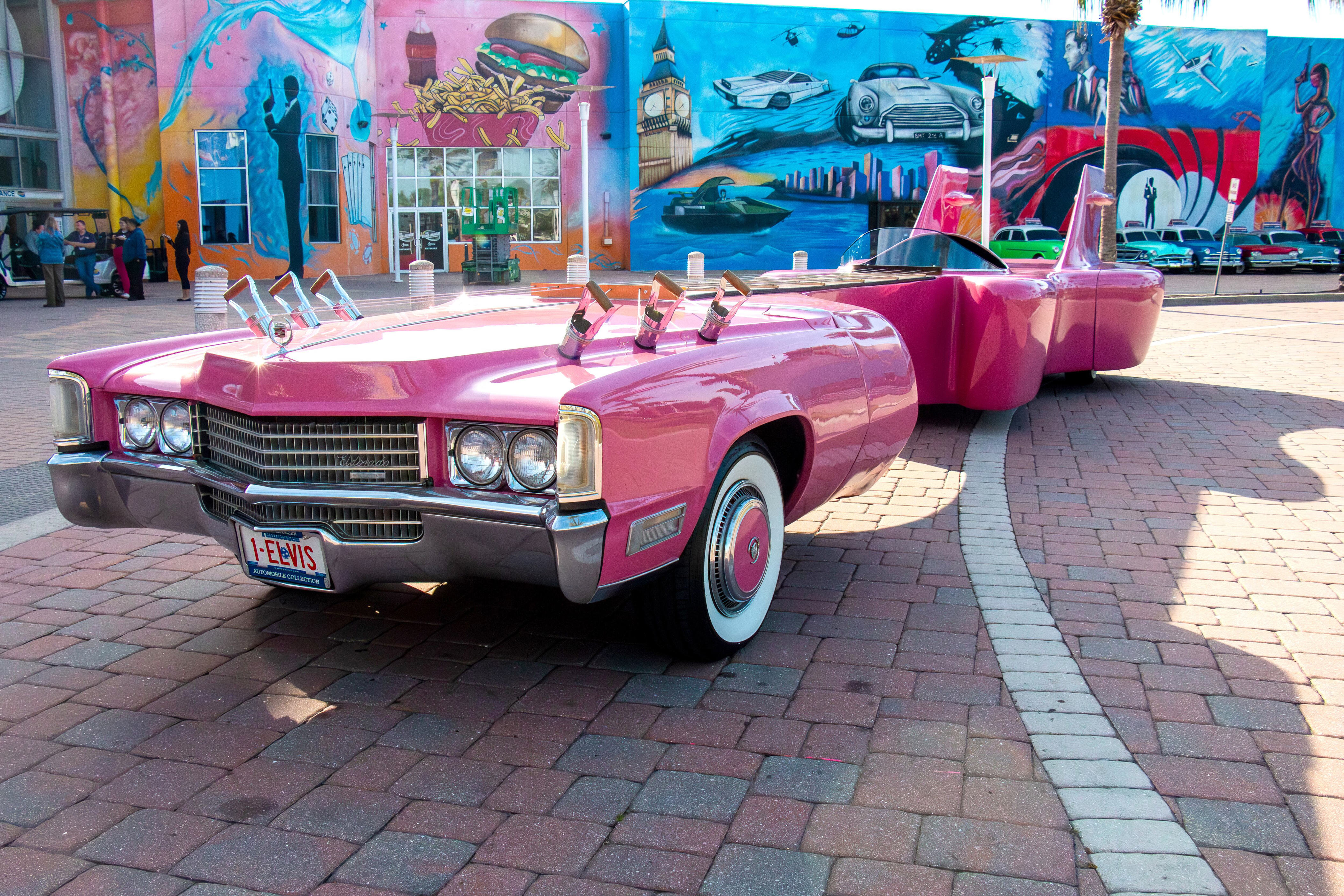 El Cadillac rosa de Elvis Presley vuelve a exhibirse en Orlando tras ...