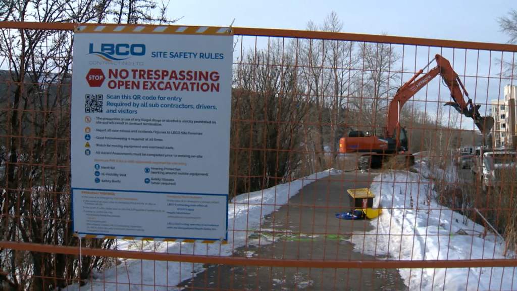 Construction begins on mitigation measures for potential Bearspaw ...