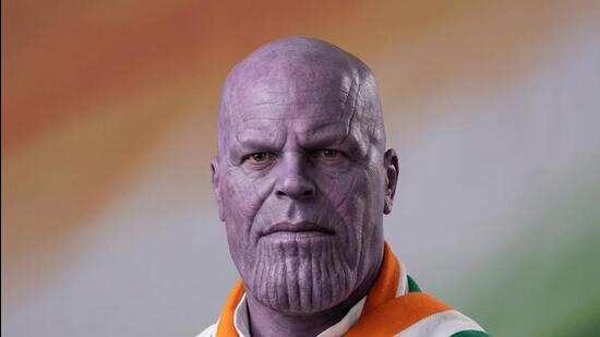 Superheroes, super satire: Thanos, Iron Man and Hulk join high-voltage ...