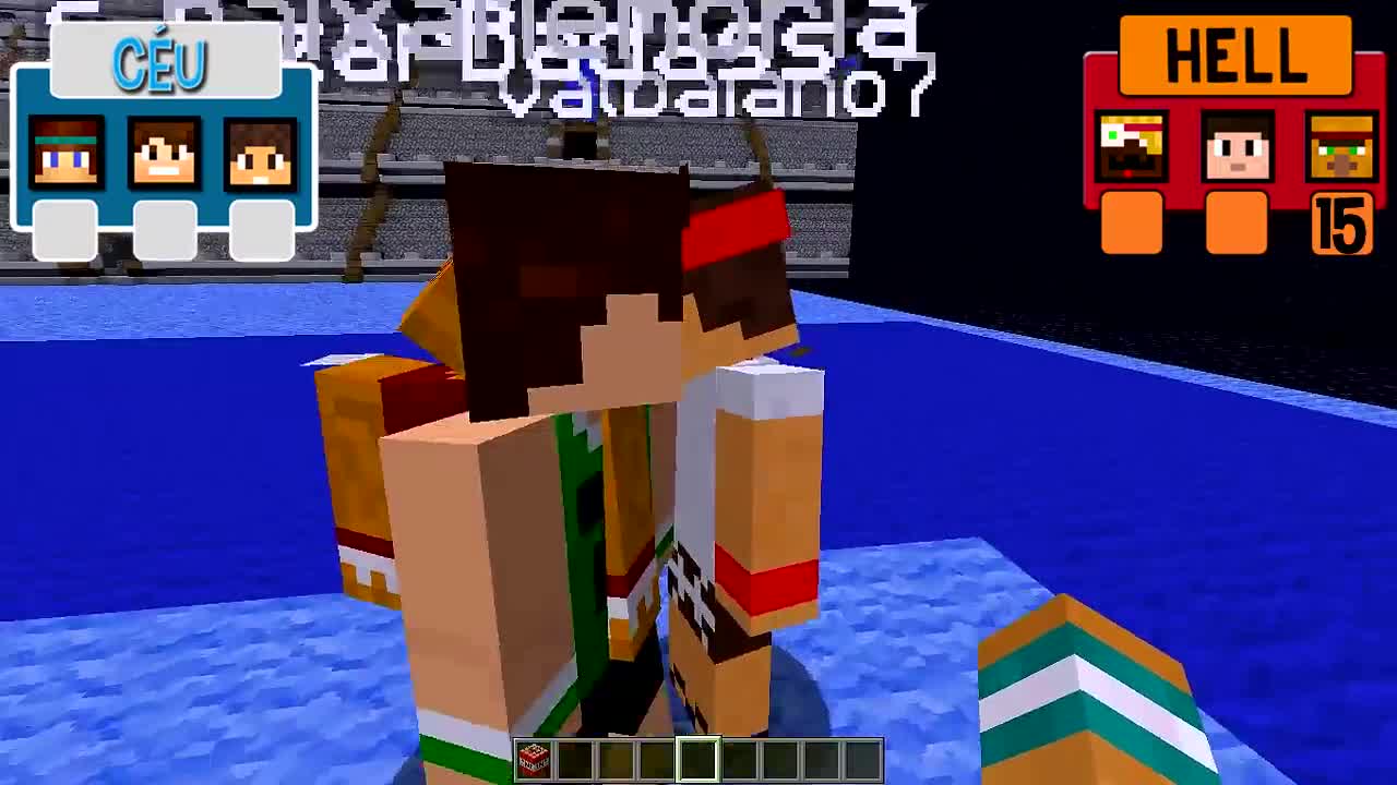 Olimpíadas Minecraft ep. 1 - Sky vs hell!