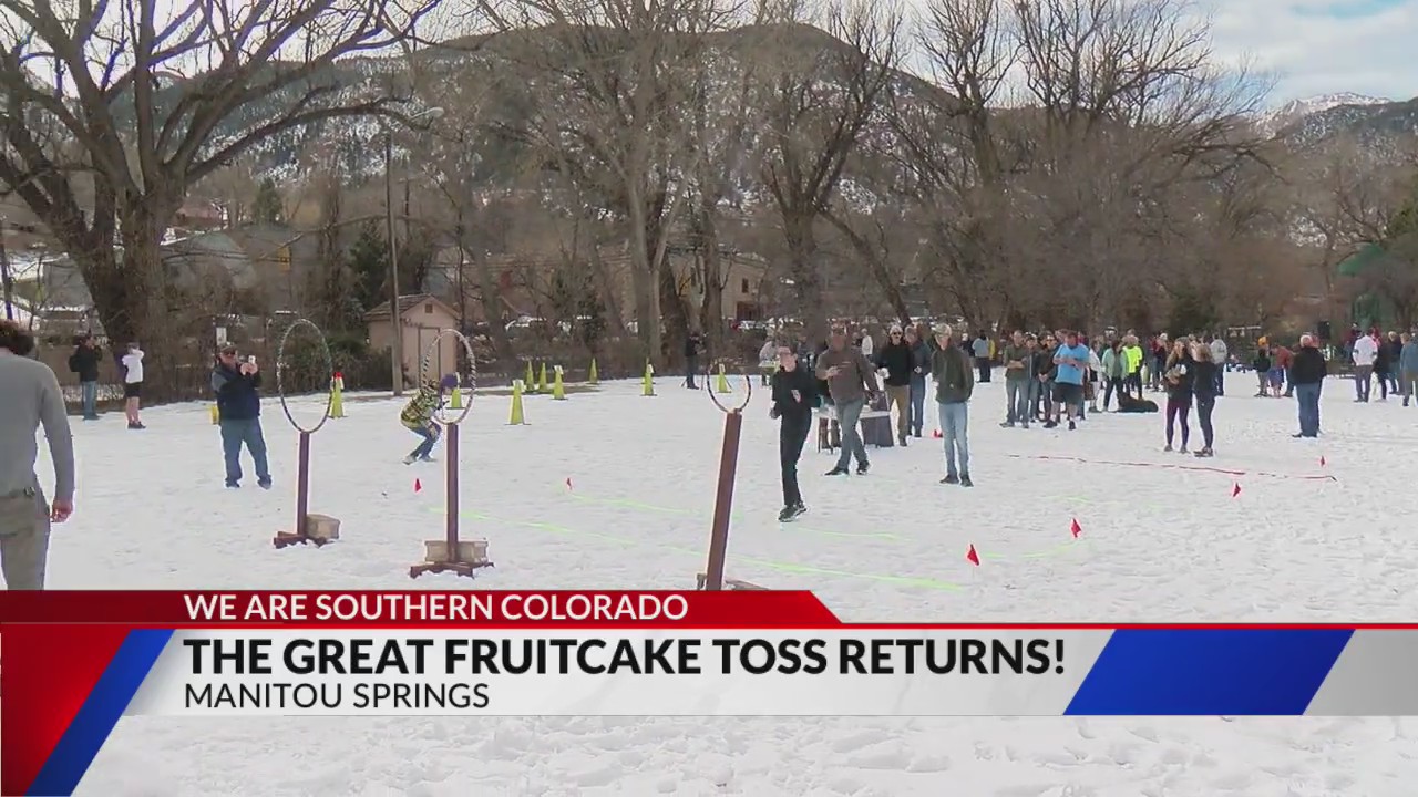 Manitou Springs holding 31st annual Fruitcake Toss