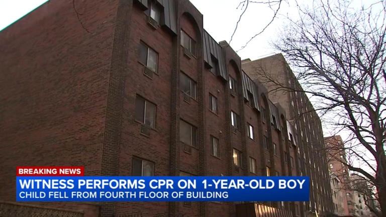1-year-old boy dies after falling from Edgewater building, police say