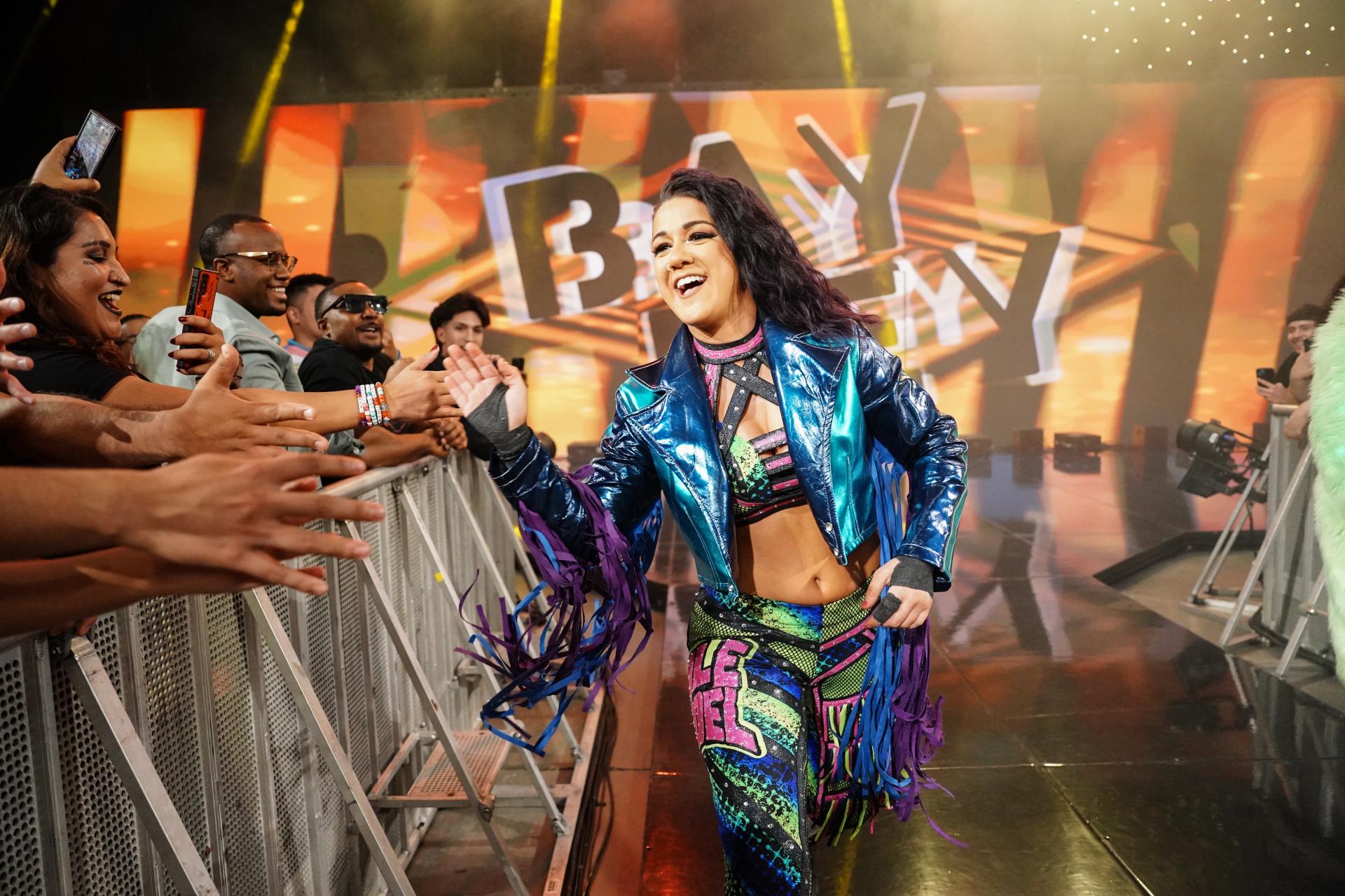 Bayley pushes for big WWE title match
