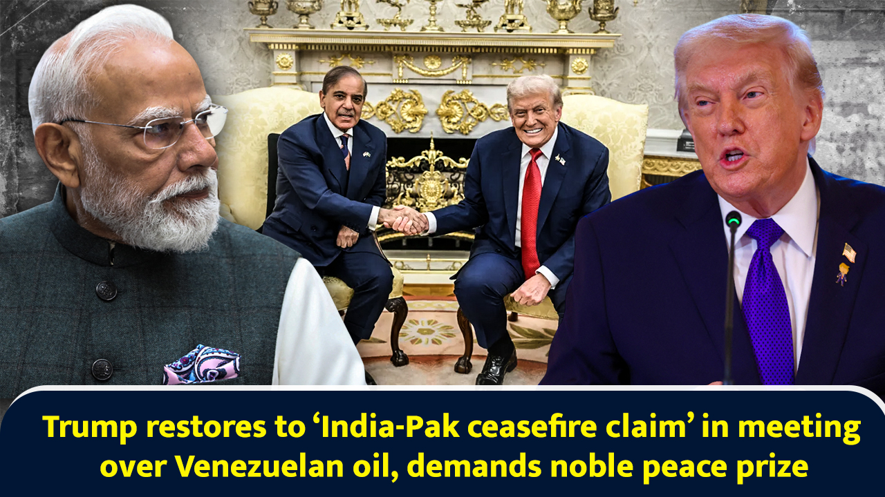Trump restores to ‘India-Pak ceasefire claim’ in meeting over ...