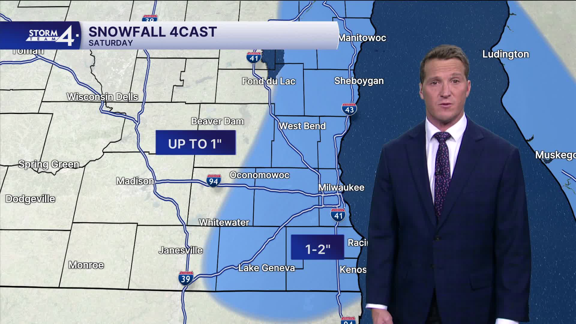 Storm Team 4 afternoon weather update for Friday, January 9