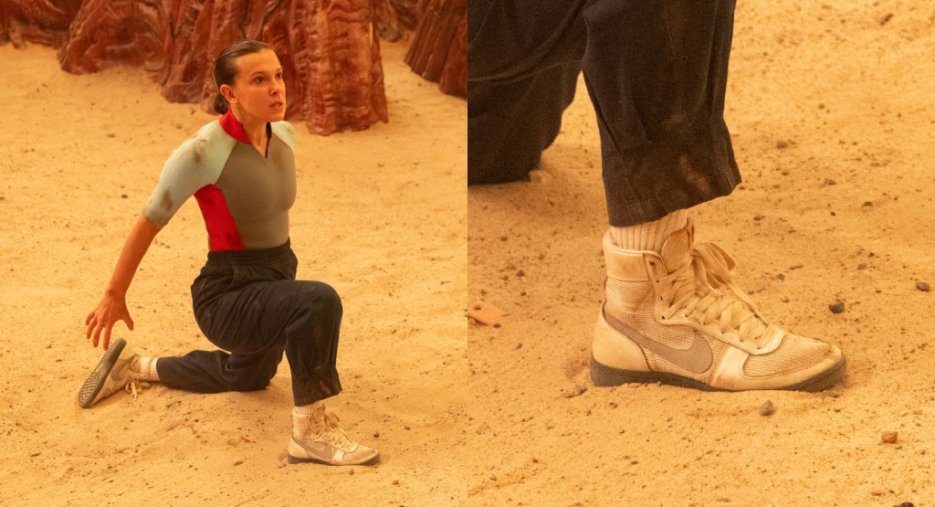 How Millie Bobby Brown came to wear the Nike Field General High in ...