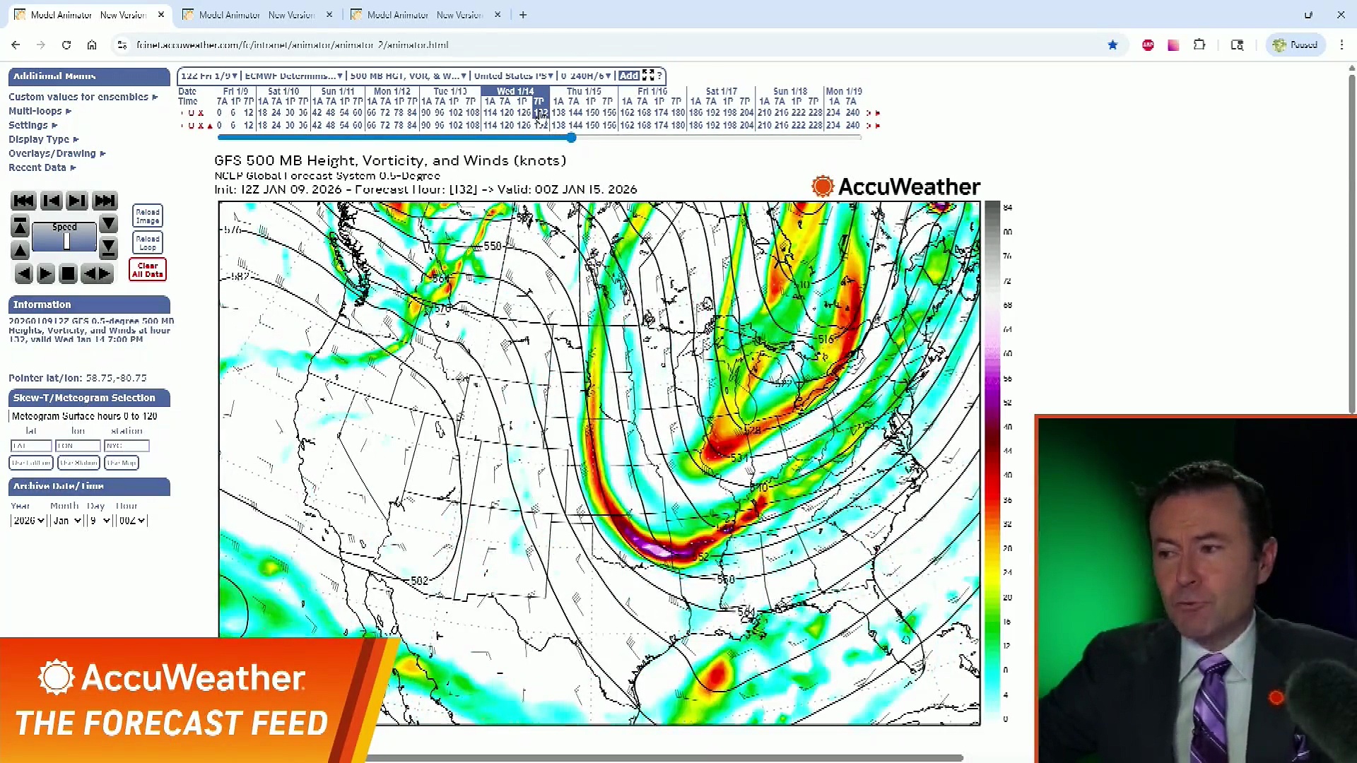 Two opportunities for East Coast snow in the next 10 days