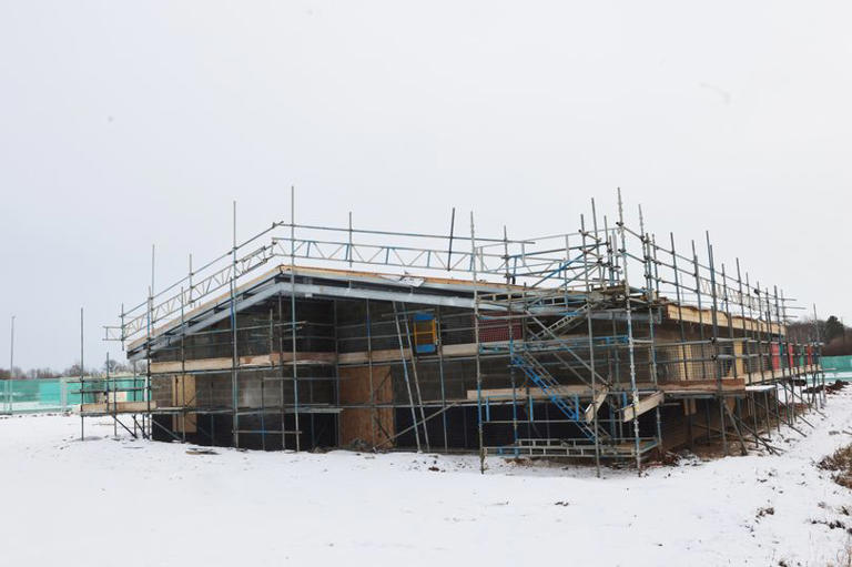 New pictures show progress on construction of Nunthorpe Community Centre
