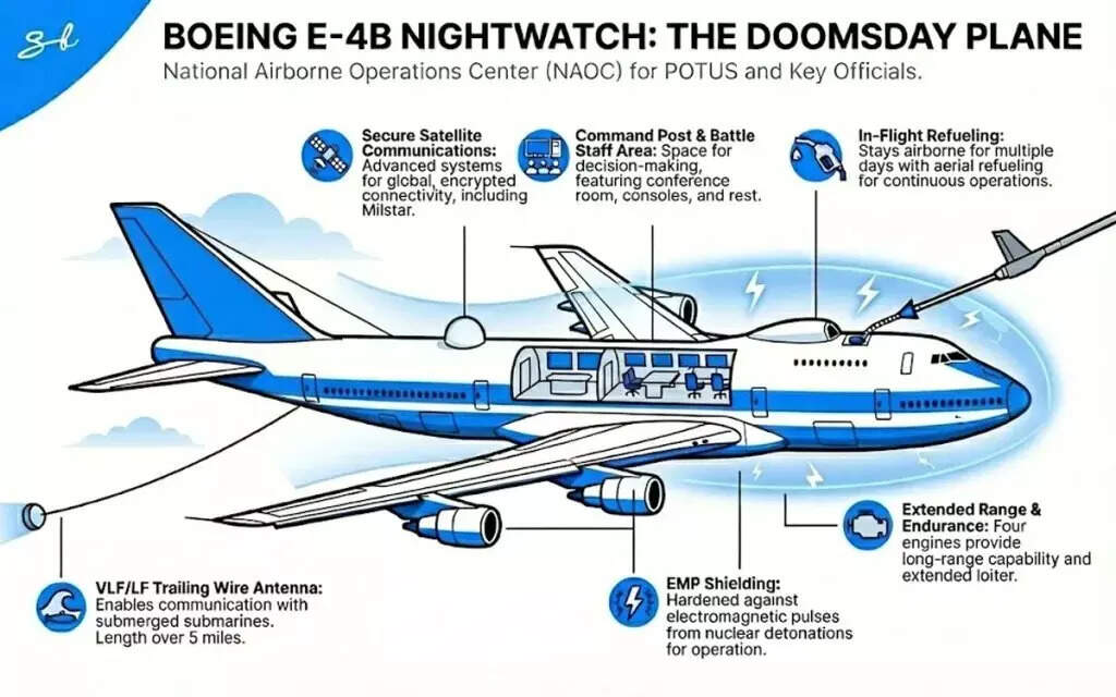 What makes Doomsday Plane special and why was it spotted for first time ...