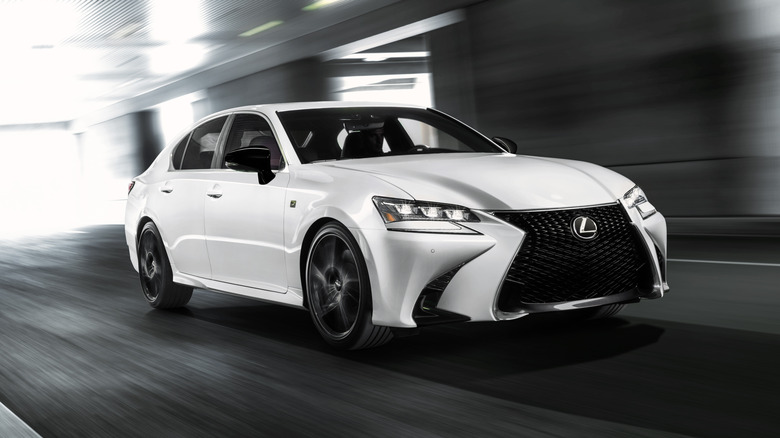What does GS F stand for on a Lexus?