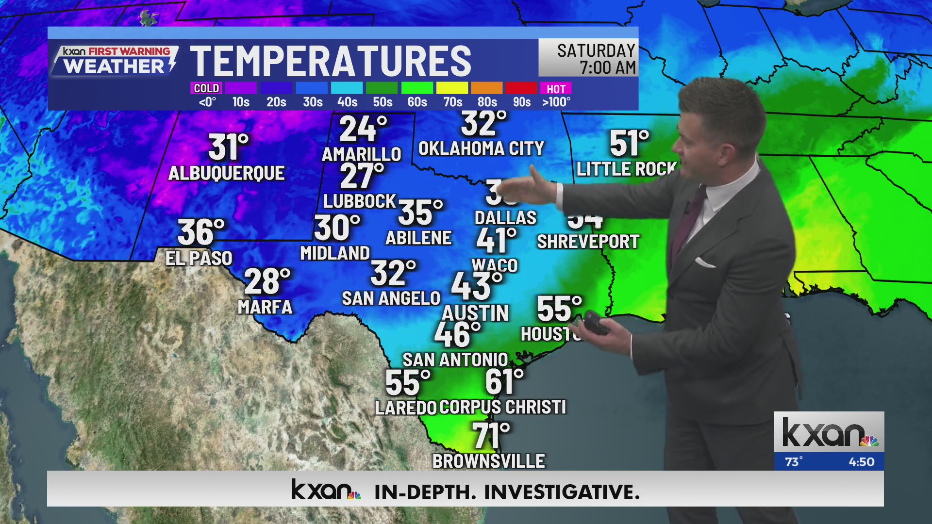 Turning windy and much colder into the weekend | KXAN forecast (Jan. 9)