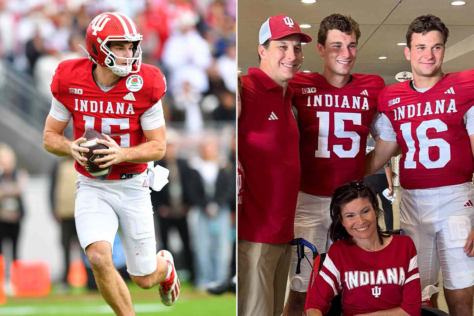 All about Indiana quarterback Fernando Mendoza’s parents, Elsa and ...