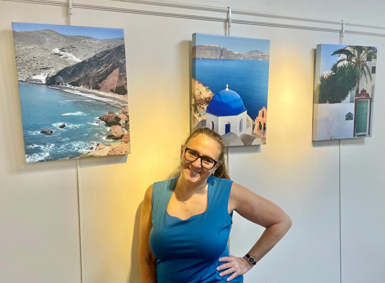 East Northport photographer brings 'A summer in Greece' to library gallery