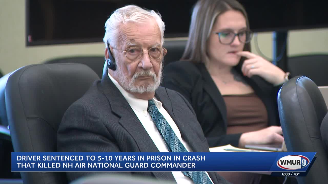 Driver sentenced to prison for crash that killed NH Air National Guard ...