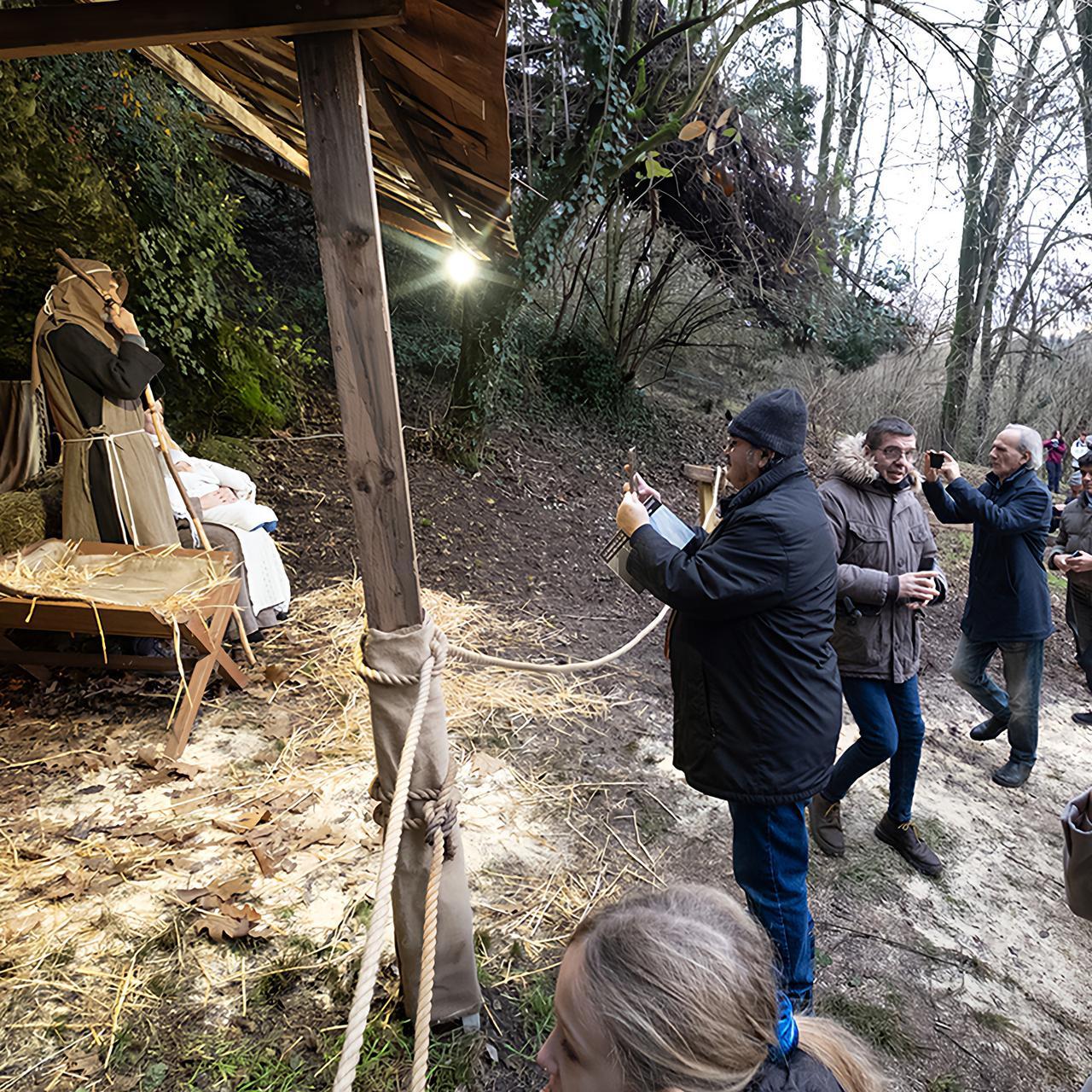 La magia del presepe vivente di Agliate