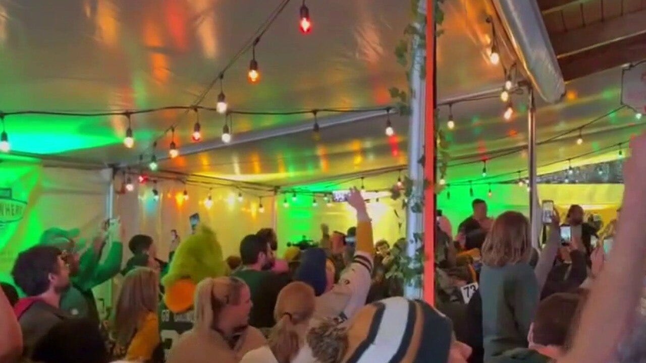 Packers playoff pep rally in Chicago
