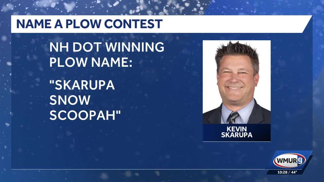 New Hampshire DOT announces winners of 'Name a Plow Contest'