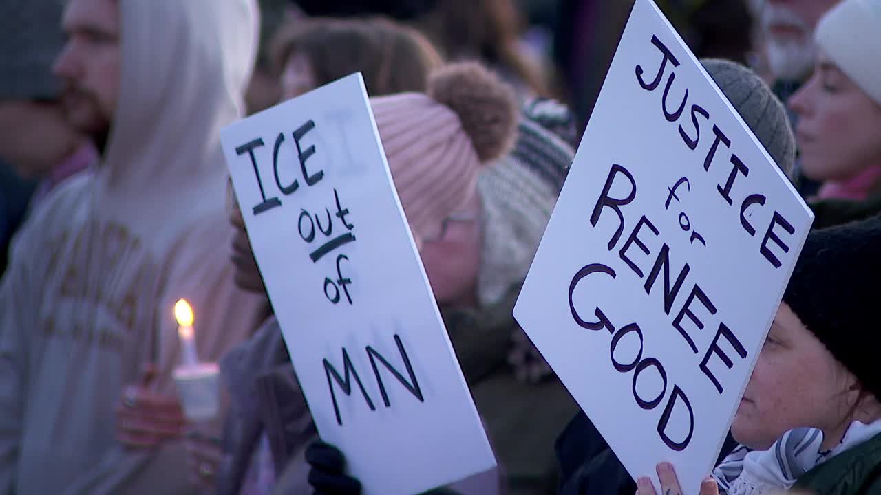 Minneapolis ICE shooting: Community demands justice for Renee Good at ...
