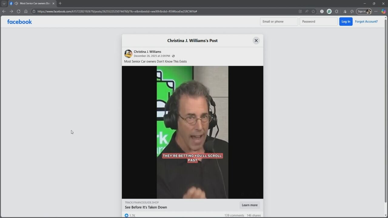 AI deepfake appears to show Clark Howard selling insurance