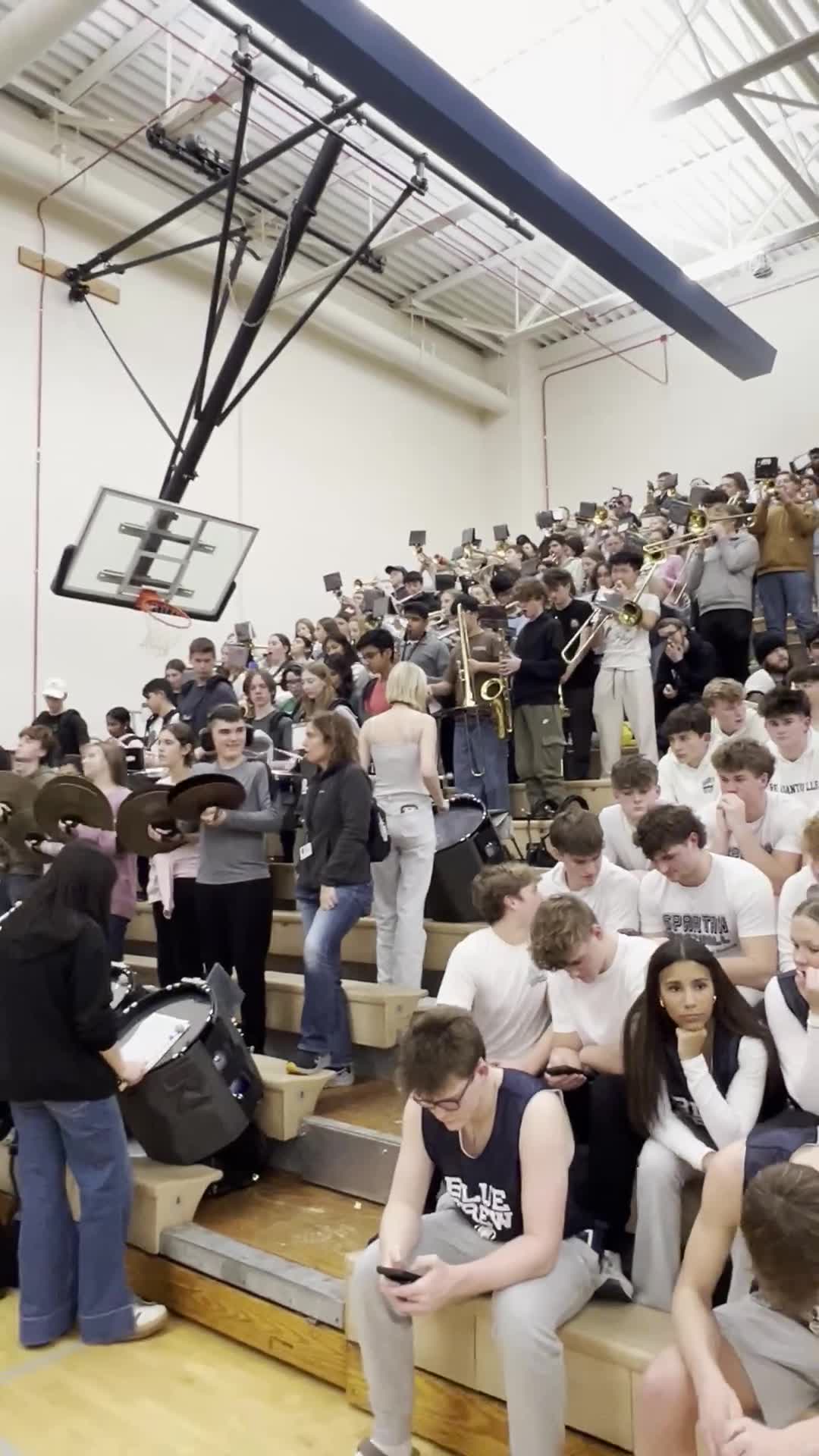 PV band plays at the half on January 9