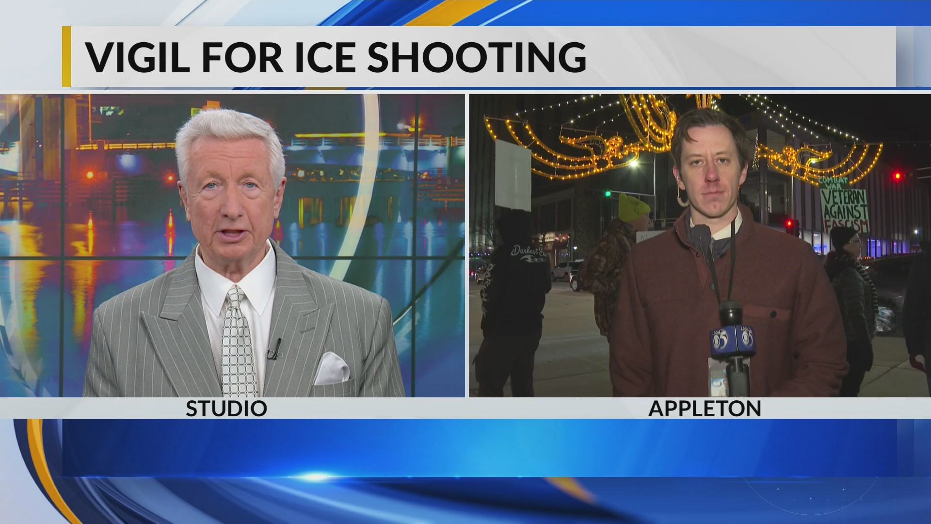 Vigil for ICE shooting