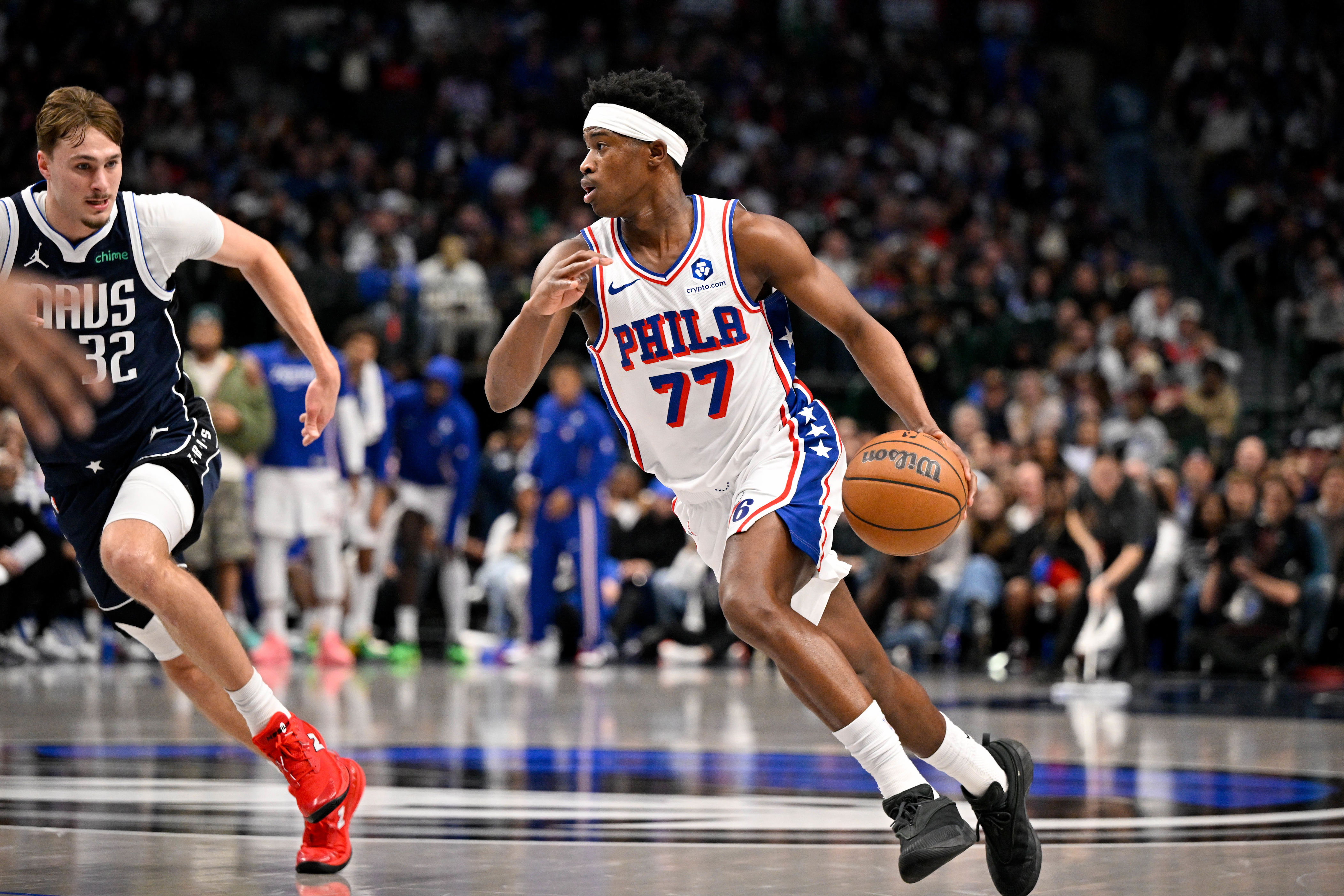 'He is very special': 76ers' Paul George praises rookie VJ Edgecombe