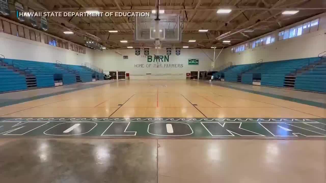 Molokai High gym renovations underway to modernize, reinforce structure