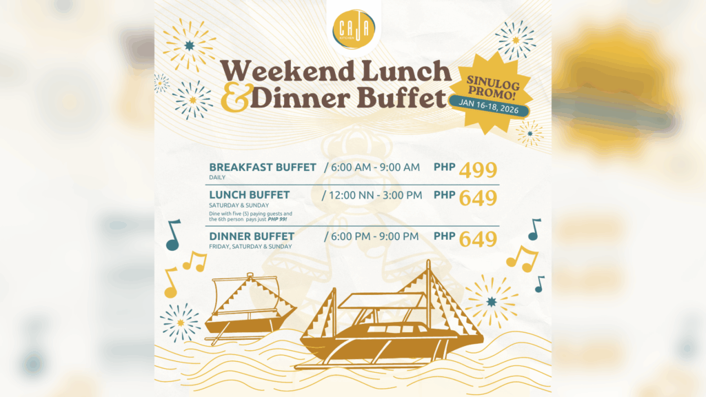 A feast woven into the rhythm of Sinulog: Caja Kitchen Cebu’s Sinulog ...