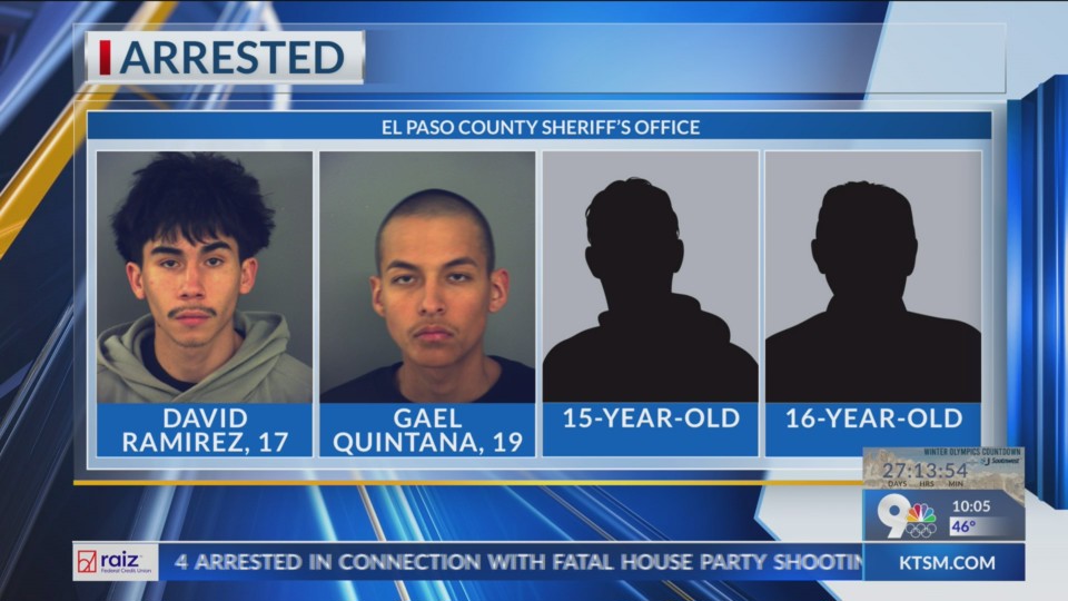 4 arrested in fatal Socorro house party shooting