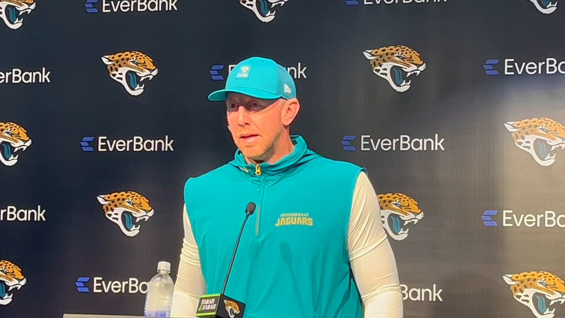 Jacksonville Jaguars head coach Liam Coen on Greg Newsome
