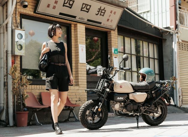 Harga setara Rp 50 jutaan, pesaing Honda Monkey dari Taiwan ini tampil ...