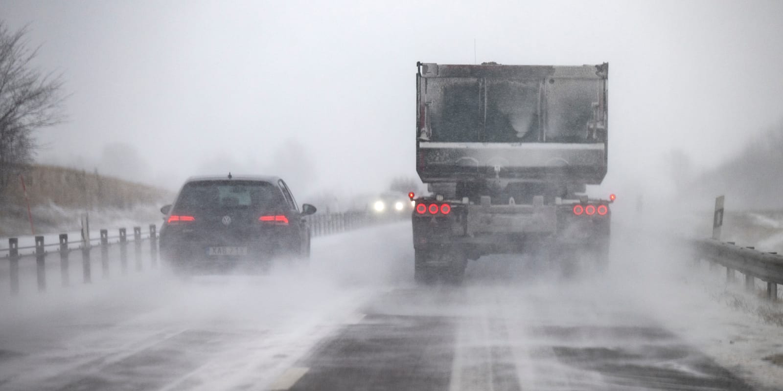 Flera trafikolyckor i Skåne: "Mycket besvärligt"