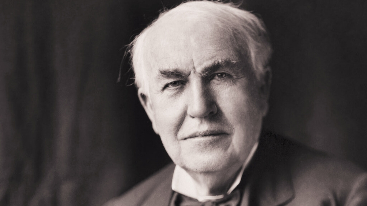 Quote of the day by Thomas Edison!