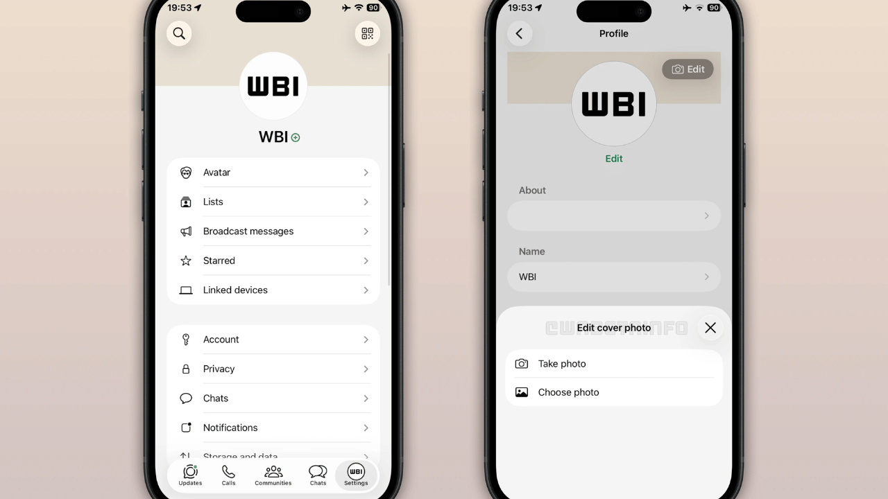 WhatsApp to add cover photos on iOS profiles, new beta feature reveals
