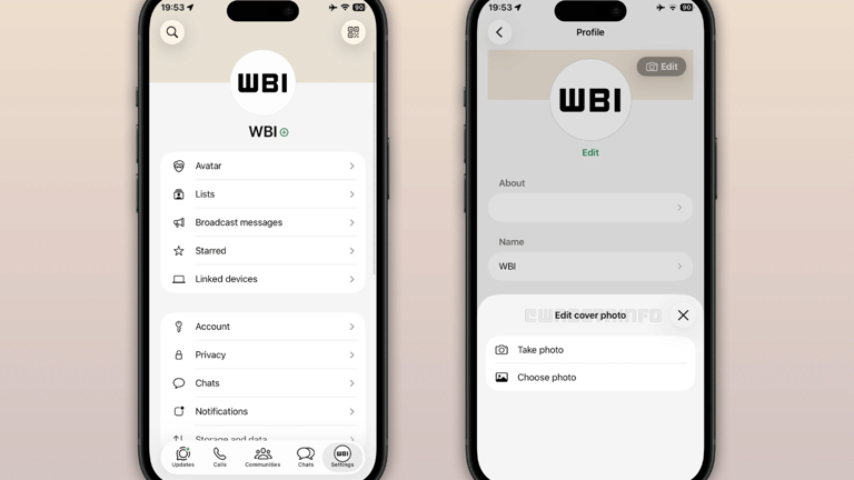 WhatsApp to add cover photos on iOS profiles, new beta feature reveals