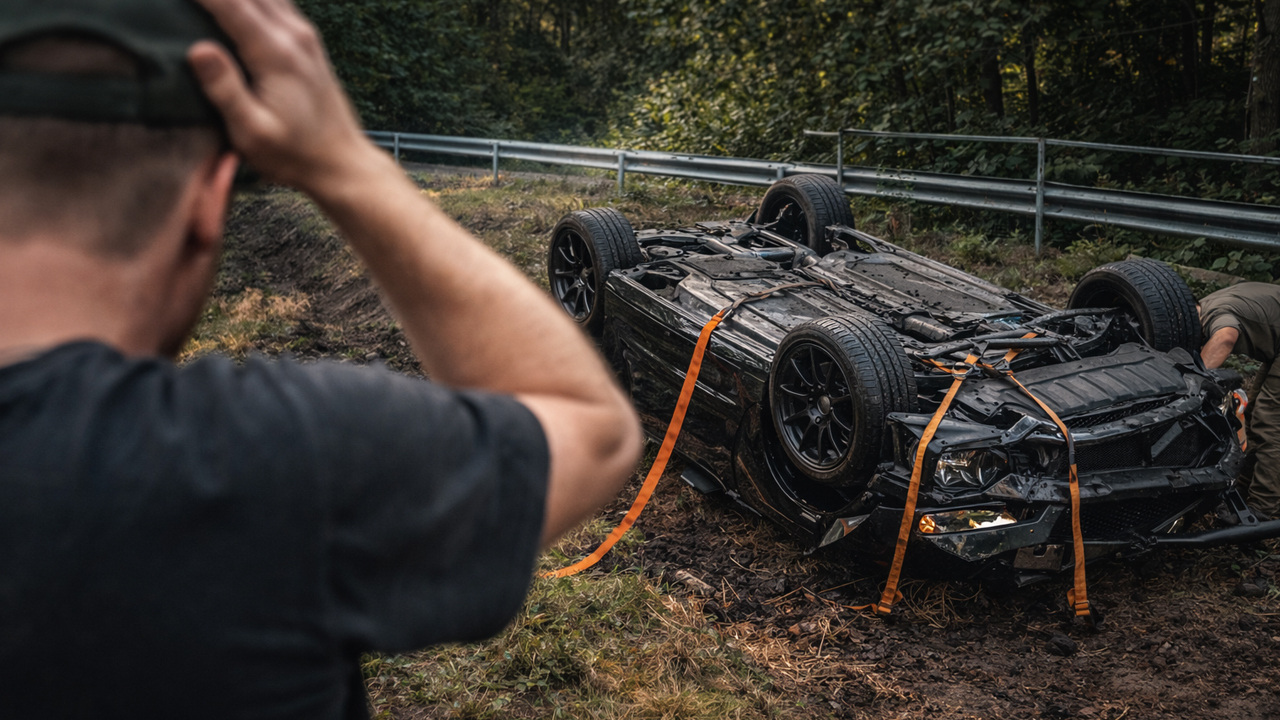 Crashed my dream car before driving it